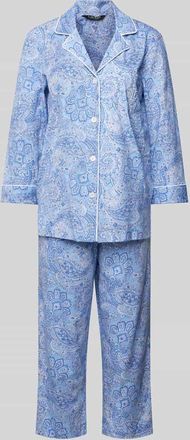 Lauren Ralph Lauren Pyjama mit Streifenmuster