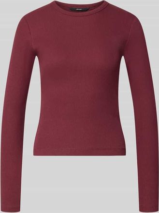 Vero Moda Slim Fit Langarmshirt aus Baumwoll-Mix Modell CHLOE