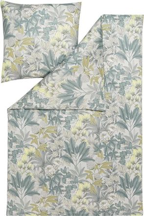 ESTELLA Ateliers Jersey- Bettw&auml;sche-Garnitur Florentin Farbe Taube Gr&ouml;&szlig;e 135x200 + 80x80