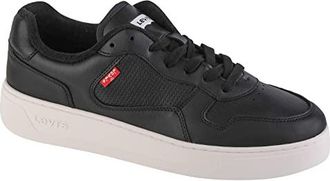 Levi's Footwear and Accessories Homme Glide Sneakers, Regular Black, 44 EU