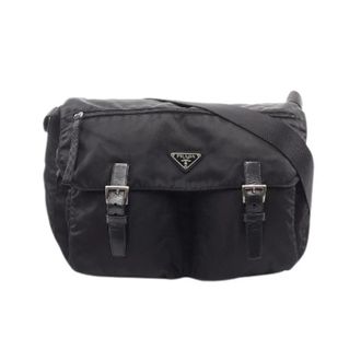 Prada Pre-owned Vela Nylon Schultertasche - - Pre-owned - Herren - Schwarzk - ONE SIZE