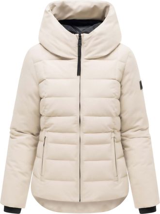 Navahoo Damen Steppjacke Steppt&auml;nzchen mit Kapuze