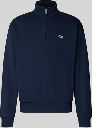 Lacoste Regular Fit Troyer aus Baumwoll-Mix