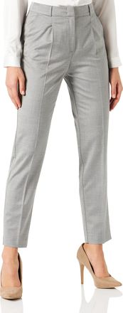 Comma Damen 60.2.61.18.180.2121553 Hose, 91W2 grau, 38/REG