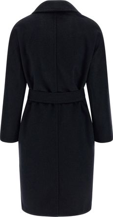 Max Mara Panteon Coat - Black