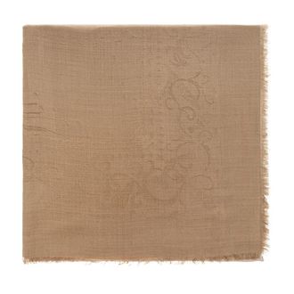Ferragamo Palazzo Schal - - Accessories - Damen - Beige - ONE SIZE