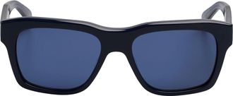Ferragamo Homme, Accessoires, Bleu, Taille: ONE Size Lunettes de soleil rectangulaires
