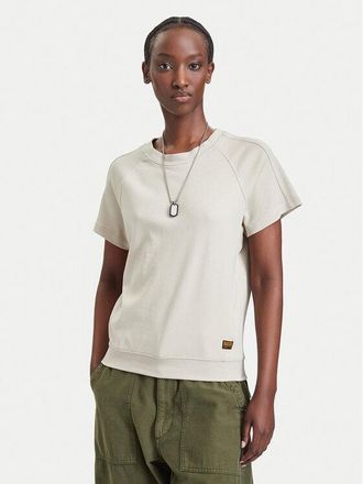 G-Star T-Shirt Raglan D24512-D976 Beige Regular Fit