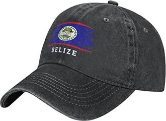 Generic Pare-Soleil Casquette Drapeau du Belize Respirante Casquette Trucker Vintage Golf Hats pour Golf Voyage Sports