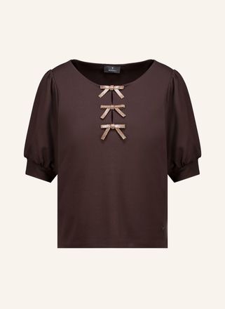 Monari Monari Blusenshirt Mit Schmucksteinen braun