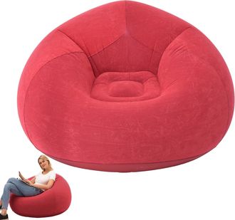 Generico Aufblasbarer Sitzsack, Sofa, weicher Sitz, für Erwachsene, Jugendliche, Schlafzimmer, Reisesitze, leichtes Sofa für Veranstaltungen, Picknicks oder Sc