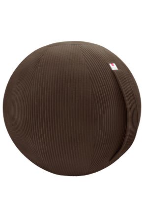 Stylife Sitzball, Braun, Textil, F&uuml;llung: Luftkern, Oeko-Tex Standard 100, Wohnzimmer, Hocker, Sitzs&auml;cke