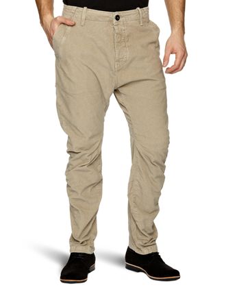 G-Star Herren 3301 Low Tapered Hose, D&uuml;ne (Dune), 32W / 32L