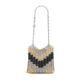 Paco Rabanne Farbblock Chevron Tasche 1969 - - Bags - Damen - Mehrfarbig - ONE SIZE