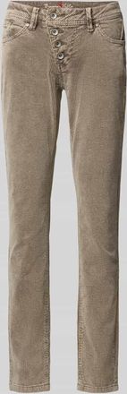 Buena Vista Slim Fit Cordhose aus Baumwoll-Mix