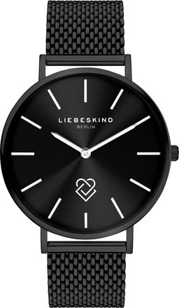 Liebeskind Liebeskind Berlin Uhren - Edelstahl Keep Loving - Gr. unisize - in Schwarz - f&uuml;r Damen
