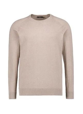 Boggi Milano Herren Pullover beige unifarben