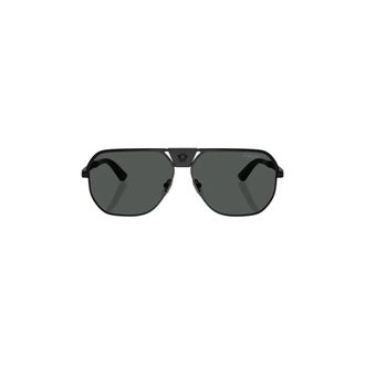 Versace Square Sonnenbrillen - - Accessories - Herren - Schwarzk - 61 MM