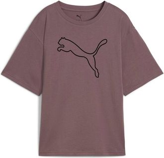 Puma Her Relaxed Graphic Tee Raisin
