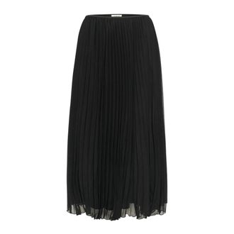 Soaked In Luxury Corinne A-Linien-Rock - - Skirts - Damen - Schwarzk - 2XL