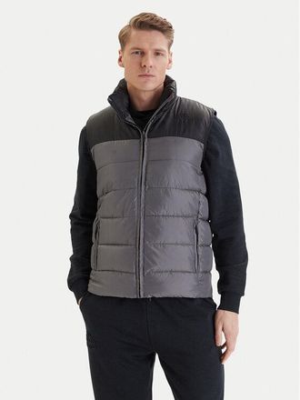 Kappa Weste 35285VW Grau Regular Fit