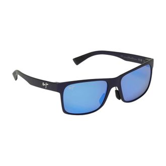 Maui Jim Homme, Accessoires, Noir, Taille: ONE Size Lunettes de soleil &agrave; monture m&eacute;tallique rectangulaire