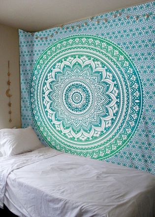 Dada Mandala Tapisserie Hippie Mandala Gypsy Bohemian Traditionelle indische Wandbehang Tabelle Vorhang Wand Deko Tisch Couch Bezug Picnic Throw, Beach Übe