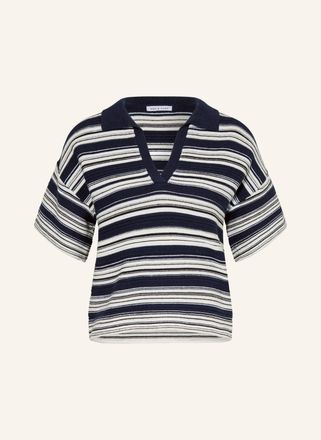 Mrs & Hugs Mrs & Hugs Strick-Poloshirt weiss