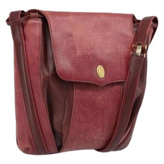 Cartier Sac bandouli&egrave;re vintage Pre-owned - Femme - Pre-owned - Rouge - Taille: ONE Size