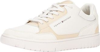 Tommy Hilfiger Homme TH Basket Core LTH Mix FM0FM05058 Semelle Cupsole, Gris (Misty Coast), 44 EU