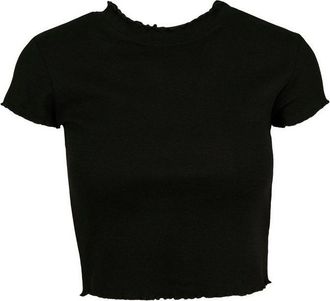 Urban Classics T-Shirt Urban Classics Damen Ladies Cropped Rib Tee 2-Pack (1-tlg)