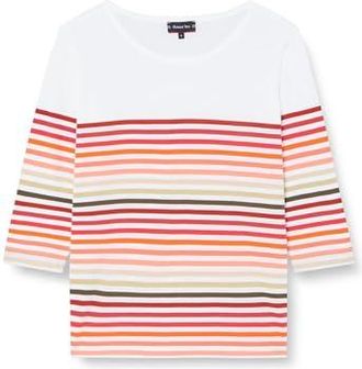 Armor Lux Marinière 10 Couleurs col Bateau en Pur Coton léger