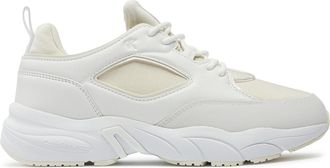 Calvin Klein Jeans Sneakers Calvin Klein Jeans Retro Tennis Low Lace Mix Mg Mtr YW0YW01497 &Eacute;cru