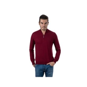 Gran Sasso Homme, Pulls, Rouge, Taille: XL Tricots