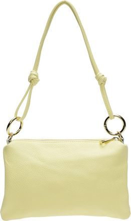 Anna Luchini Gelb Rindsledertasche