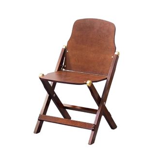 Generic Klappstuhl Holz K&uuml;che mit Lehne Hoher Belastbarkeit Klappst&uuml;hle Camping Faltbar Platzsparend f&uuml;r G&auml;ste K&uuml;che B&uuml;ro Hochzeit Party Picknick