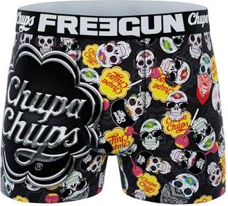 Freegun Boxer Homme Microfibre Sucette Candy (XXL, ChuR Noir)