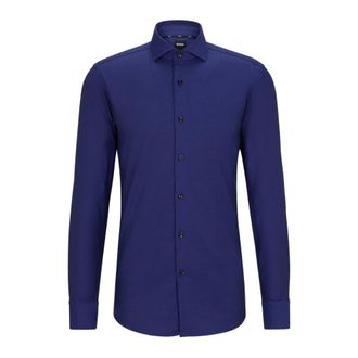 HUGO BOSS H-Hank Spread C6-233 - - Shirts - Herren - Blau - L