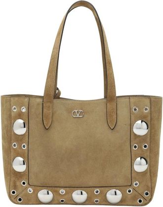 Valentino Garavani Femme, Sacs, Beige, Taille: ONE Size Nellcote Tote