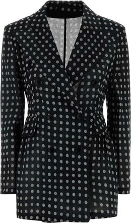 Ermanno Scervino Femme, Vestes, Multicolore, Taille: 38 FR Blazer en organza imprim&eacute;