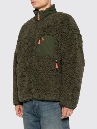 Polo Ralph Lauren Hochgeschlossene Fleecejacke mit Rei&szlig;verschlusstaschen