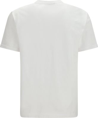Dolce & Gabbana Cotton With Patch T-Shirt - White