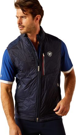 Ariat Mens Fusion Insulated Gilet in Navyt, Size 2X-Large, by Ariat