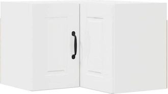 vidaXL Küchenwandschrank Hochglanz Weiß 57 x 57 x 40 cm Holzwerkstoff vidaXL