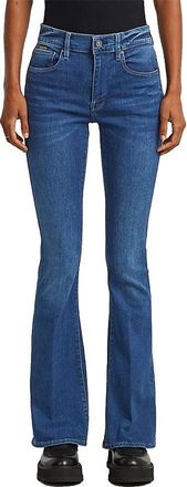 G-Star Damen 3301 Flare Jeans, Blau (medium Aged D21290-8968-071), 28W / 32L