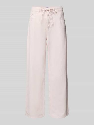 Cambio Baggy Jeans aus Lyocell-Mix mit Leinen-Anteil