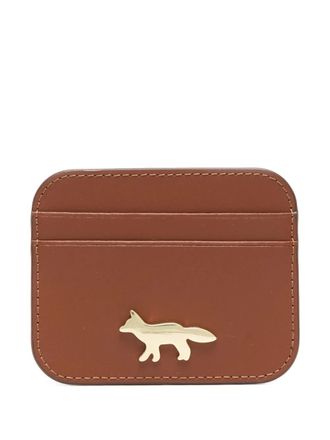 Maison Kitsun&eacute; porte-cartes Edie - Marron