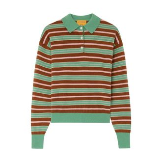 Guest In Residence Collegiate Polo - - Tops - Damen - Mehrfarbig - XS