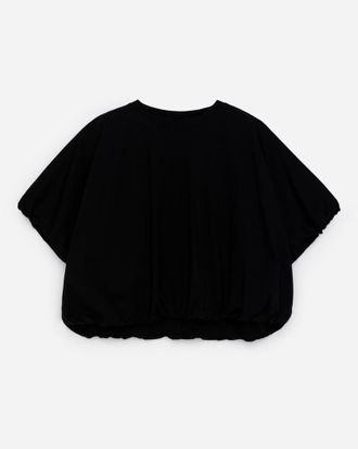 Arket Ballon-T-Shirt -Schwarz