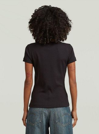 G-Star T-Shirt Slim Rib T-Shirt